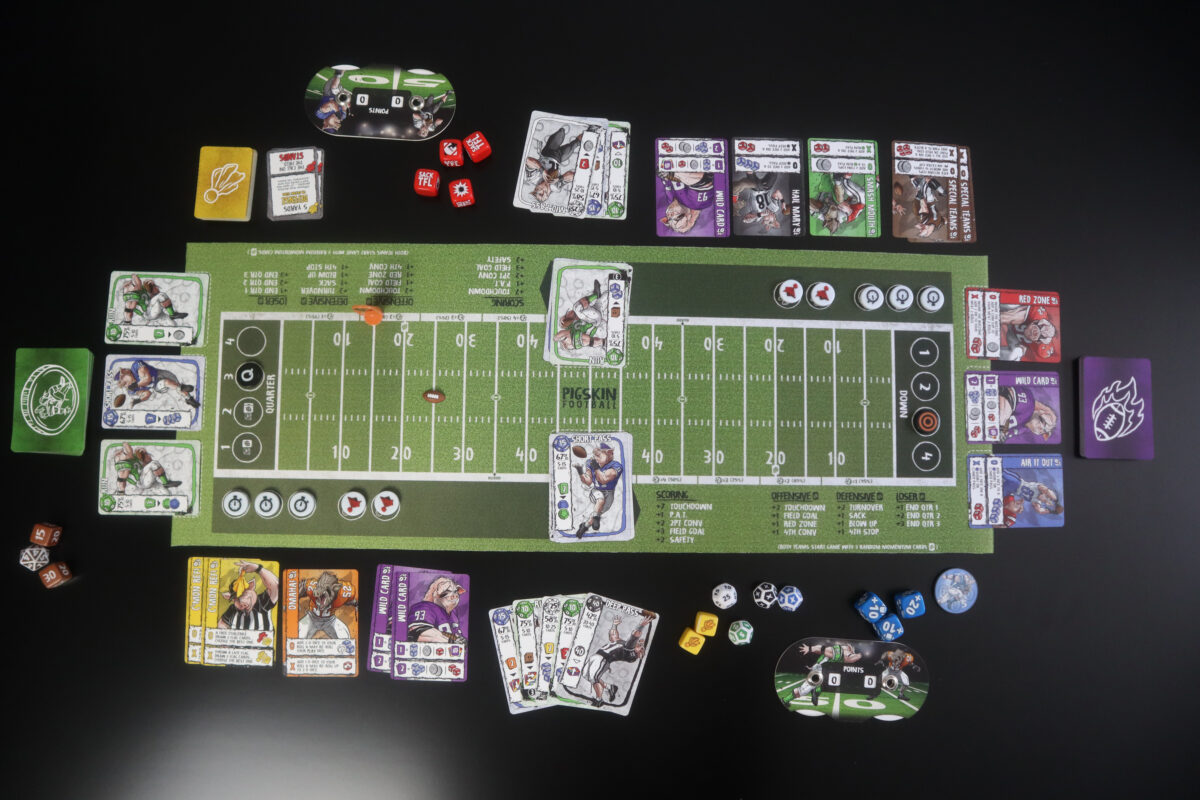Pigskin Football Board Game - Pigskin Football