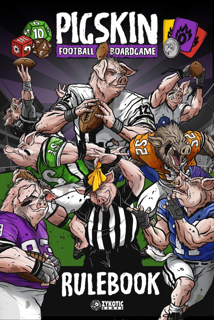 Pigskin Football Board Game - Pigskin Football