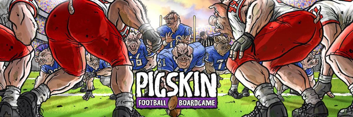 Pigskin Football Board Game - Pigskin Football