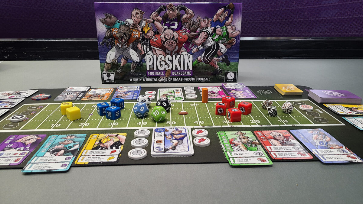 Pigskin Football Board Game - Pigskin Football