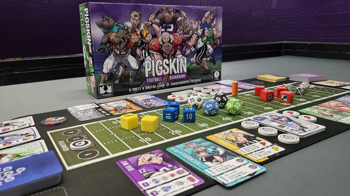 Pigskin Football Board Game - Pigskin Football