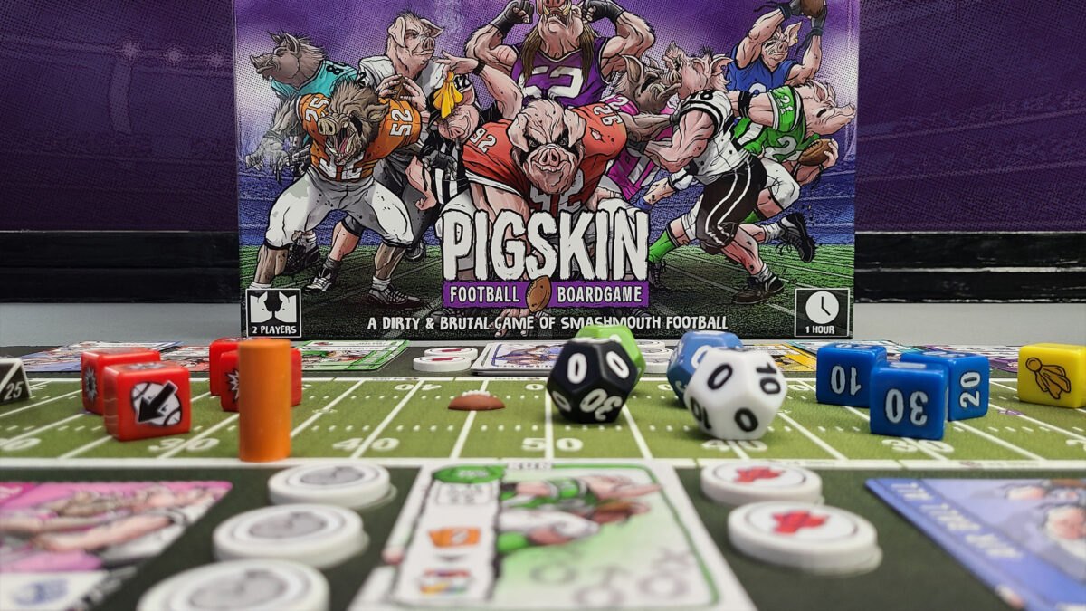 Pigskin Football Board Game - Pigskin Football